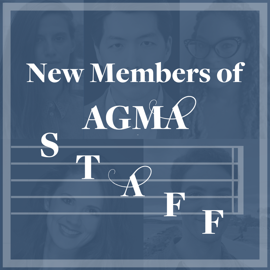 AGMA Announces New Employees | American Guild of Musical Artists