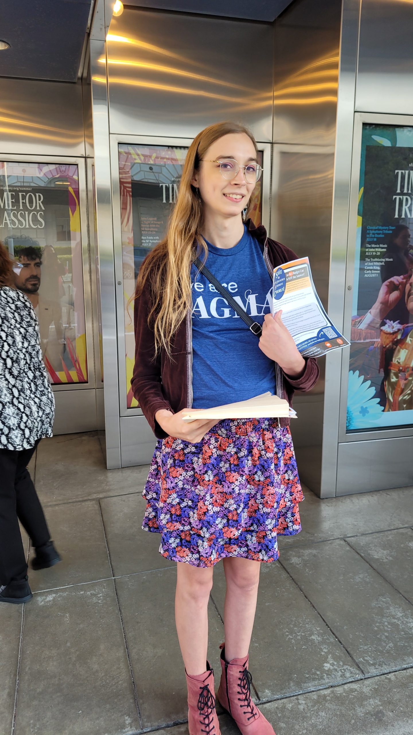 San Francisco Symphony Chorus and Community Allies Leaflet Patrons at ...