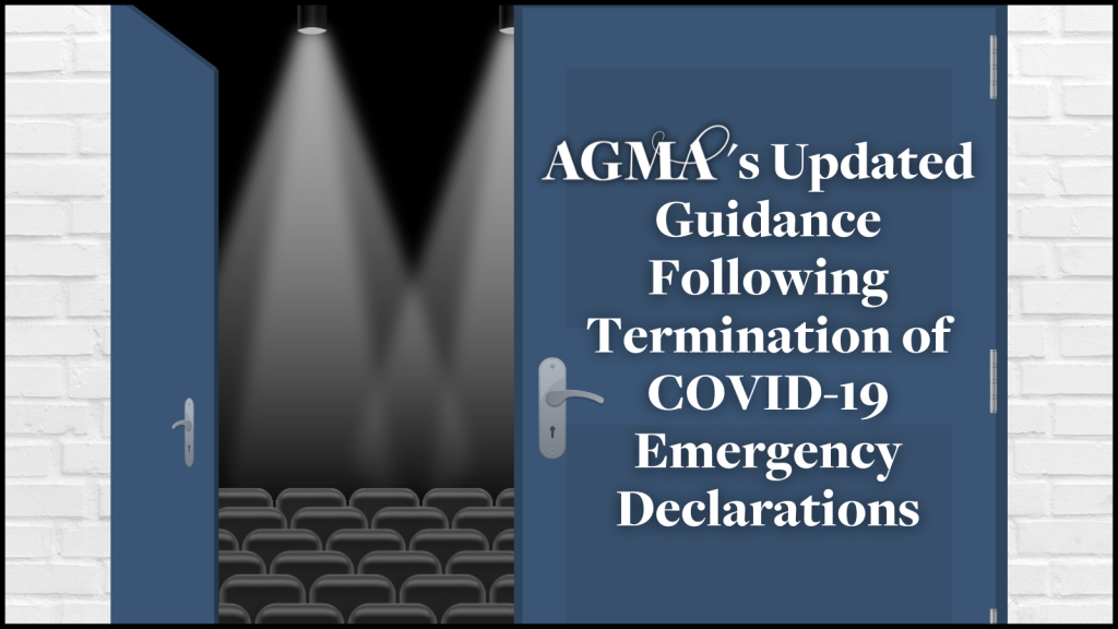 AGMA Releases Updated Guidance Following Termination of COVID-19 ...