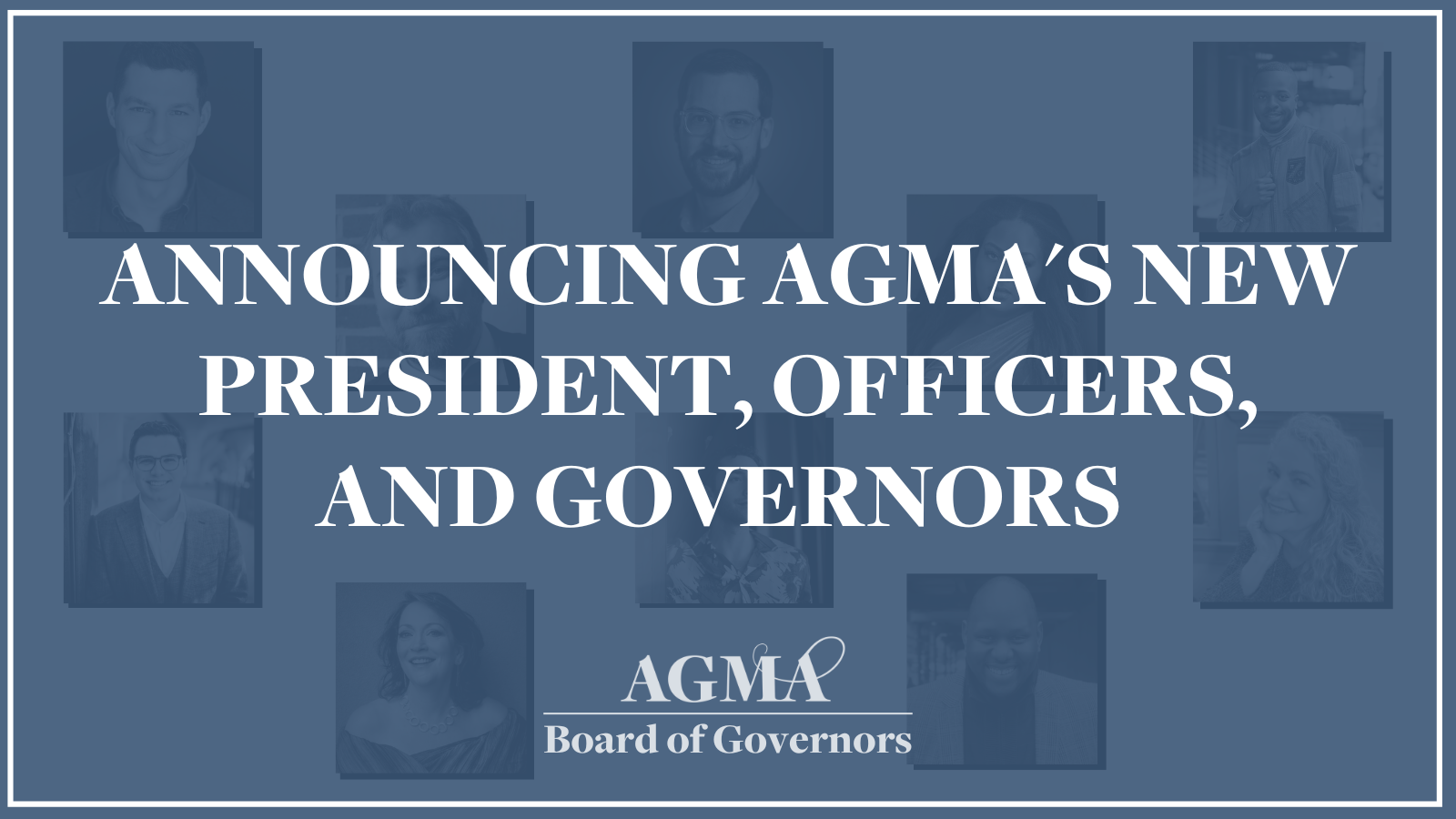 Announcing AGMA’s New President, Officers, and Governors | American ...