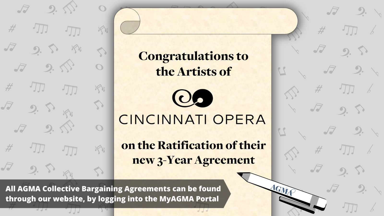 Highlights of AGMA’s New 3-Year Agreement with Cincinnati Opera ...