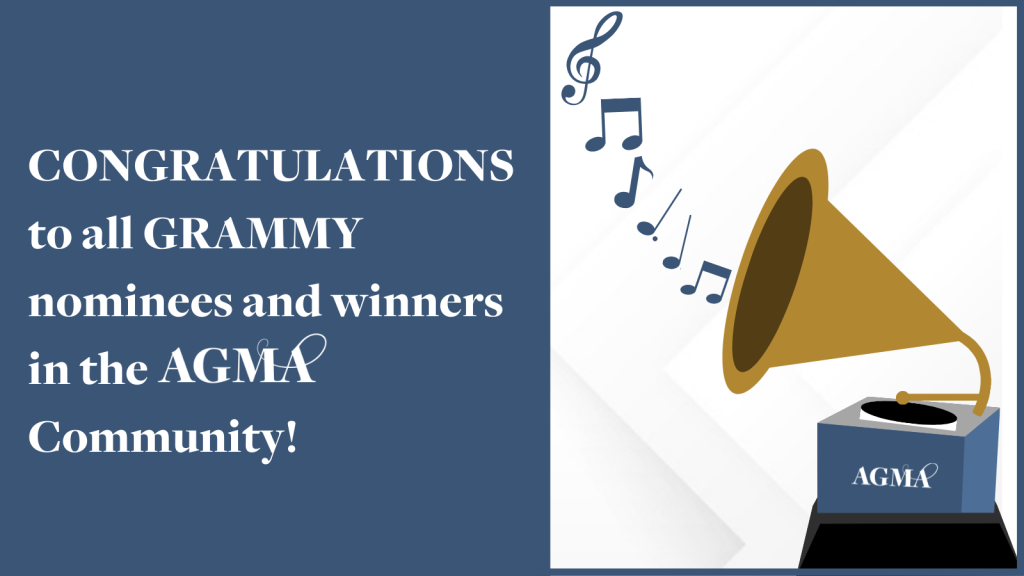 AGMA Congratulates GRAMMY Nominees and Winners | American Guild of ...