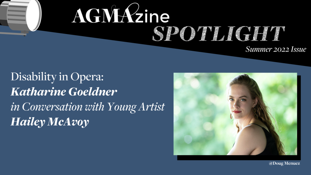 AGMAzine Spotlight: Disability in Opera | American Guild of Musical Artists