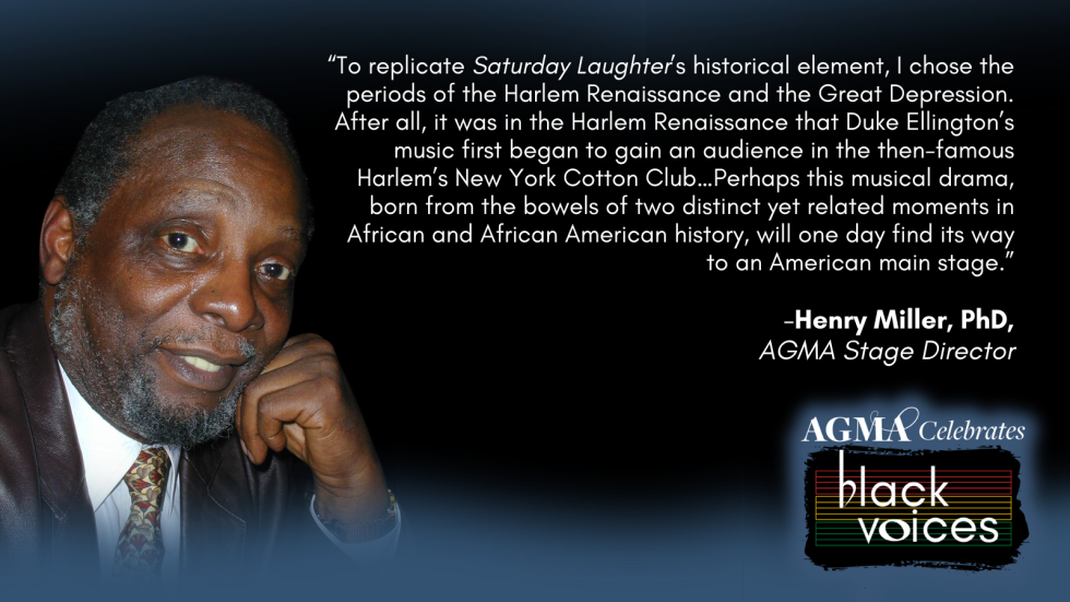 Saturday Laughter & Only Yesterday: A Brief Memoir by AGMA Member Henry ...