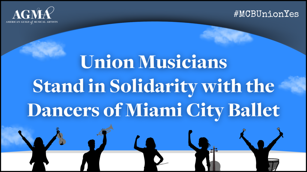Union Musicians Stand in Solidarity with the Dancers of Miami City ...