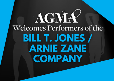 AGMA Welcomes Performers of the Bill T. Jones / Arnie Zane Company | American Guild of Musical ...