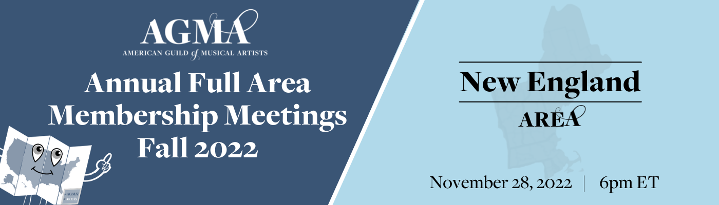 New England Area Membership Meeting Announced | American Guild of ...