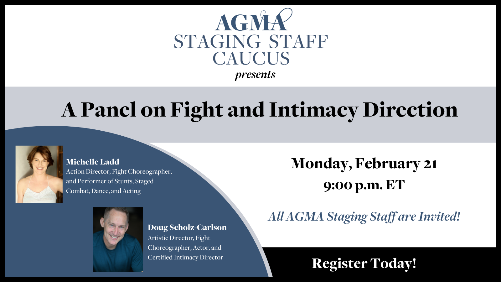 February 21: AGMA Staging Staff Caucus Panel on Fight and Intimacy ...